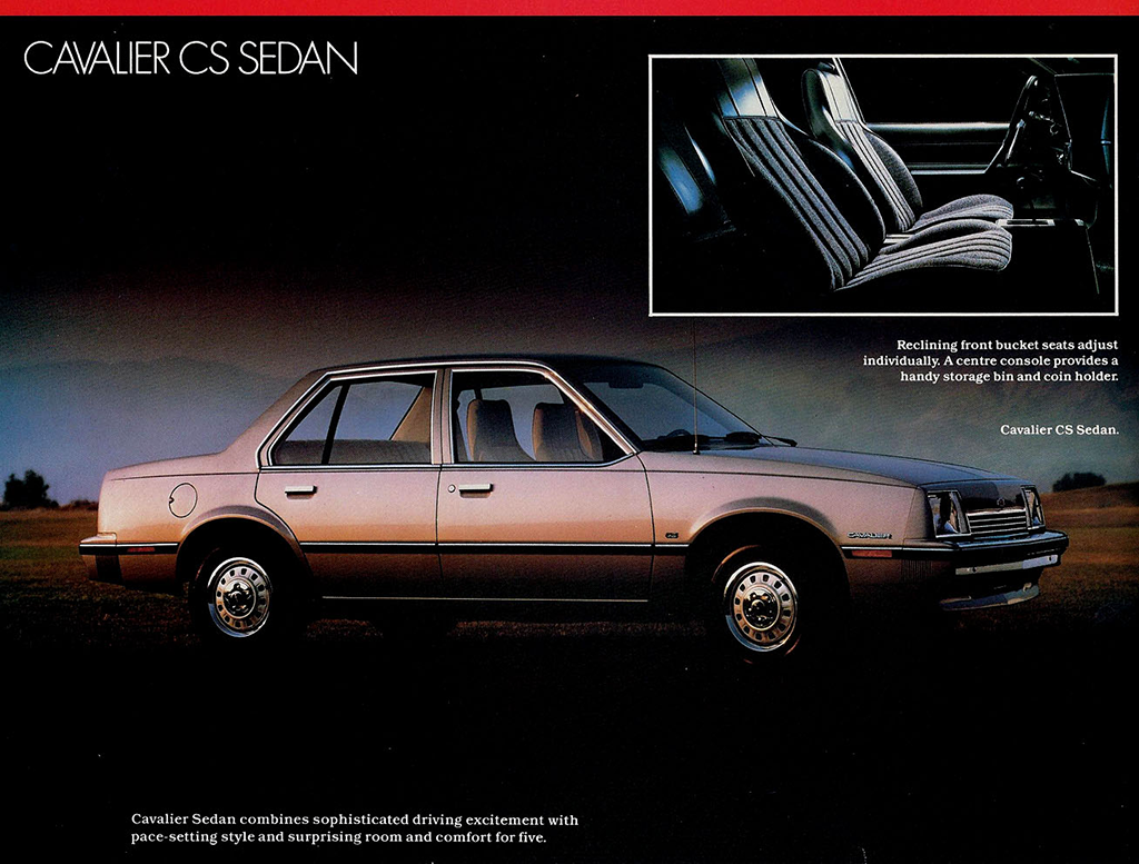1983 Chevrolet Cavalier CS sedan – Eighties Cars