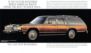 1988 Mercury Grand Marquis Colony Park station wagon – Eighties Cars