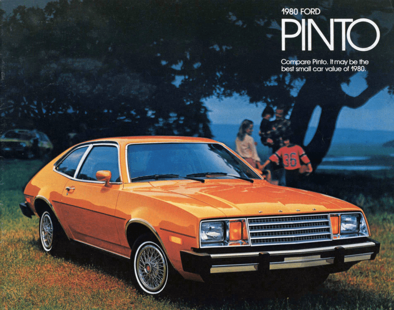 1980 Ford Pinto 2-door sedan – Eighties Cars